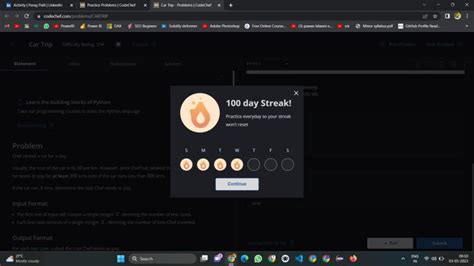 Suyog Patil On Linkedin Success Codechef 100daysofcodechallenge Consistency Problemsolving