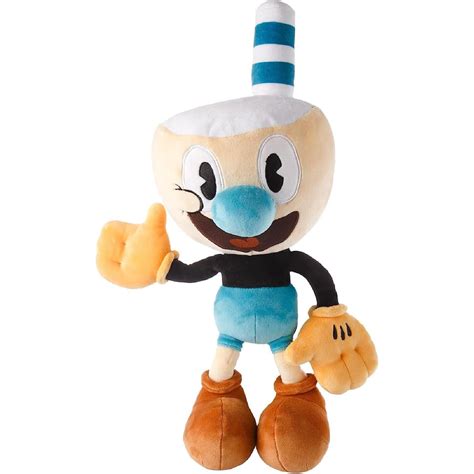 The Cuphead Show Mugman Plush Doll 15 Animated Series Character Soft Archies Toys