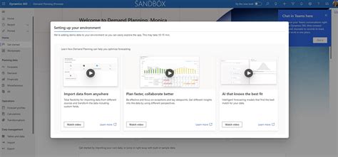 Enabling Demand Planning App Preview For Microsoft Dynamics 365 Supply Chain Management A