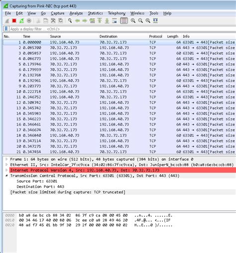 Why Packet Slicing Displays 4 Bytes Less Than Configured
