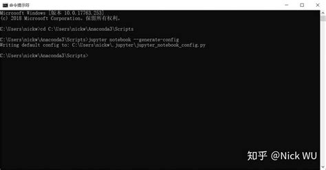 如何更改Jupyter Notebook的默认工作路径 知乎