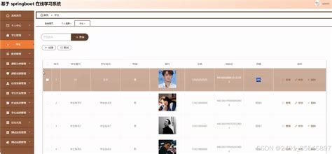 计算机毕业设计之基于 Springboot 在线学习系统 Csdn博客