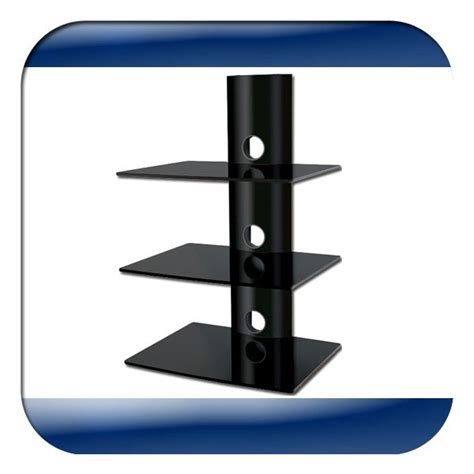 Three Shelves Dvd Wall Mounts With Maximum Capacity Of 20kgs In Auckland