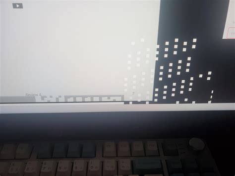 Weird Artifact On Screen Rpcmasterrace