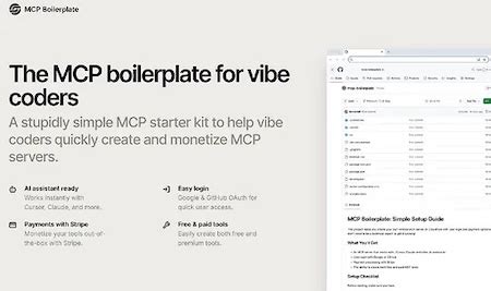The Mcp Boilerplate For Vibe Coders Scanlibs