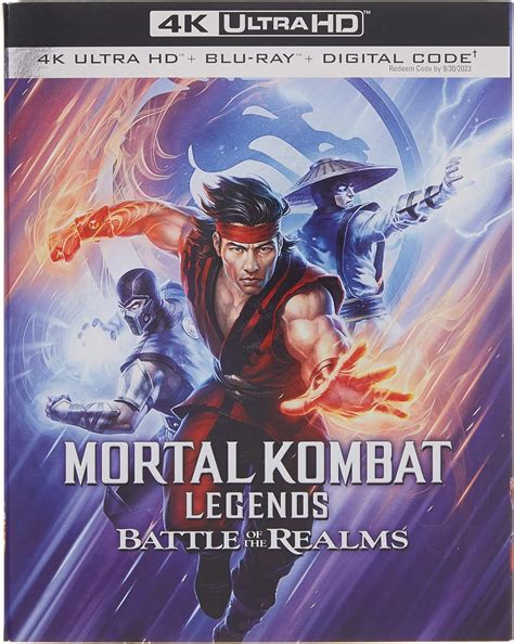 Mortal Kombat Legends Battle Of The Realms 4k Uhd Blu Ray
