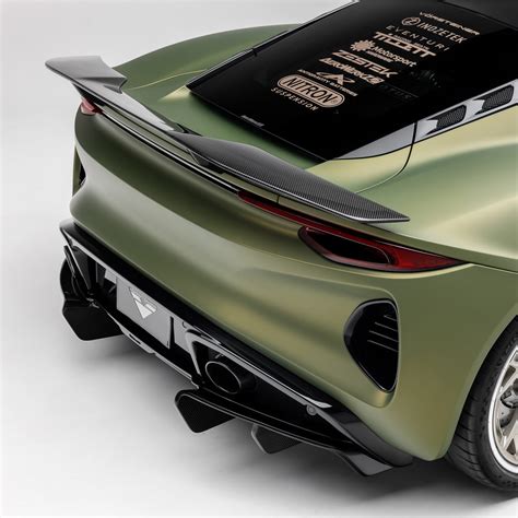 Lotus Emira Carbon Fiber Lr 52 Rear Wing Vorsteiner