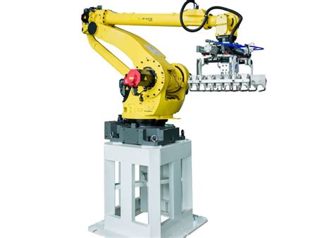 4 Axis Work Envelope Fanuc Palletizing Robot Used In Factory