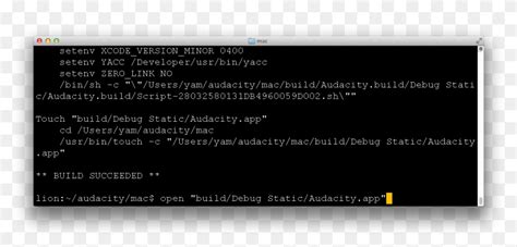 Bom Audiacty Build Xcodebuild Open Java Nullpointerexception Stack