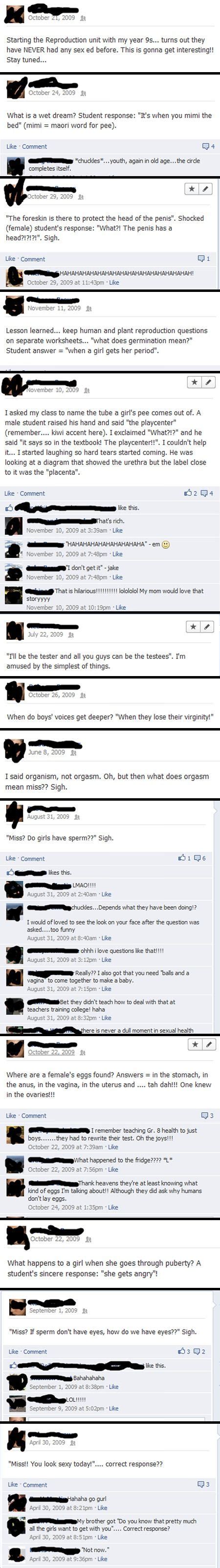 Fun With Sex Education Funny Sex Education Funny Sex Ed