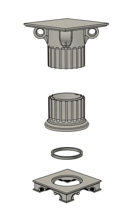 Pedistal Modular By Infectedbymax Download Free Stl Model
