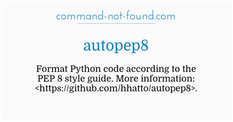 Pip Install Autopep Tokyohohpa