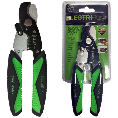 Electriduct 6 Coax Cable Cutter And Wire Stripper Tool