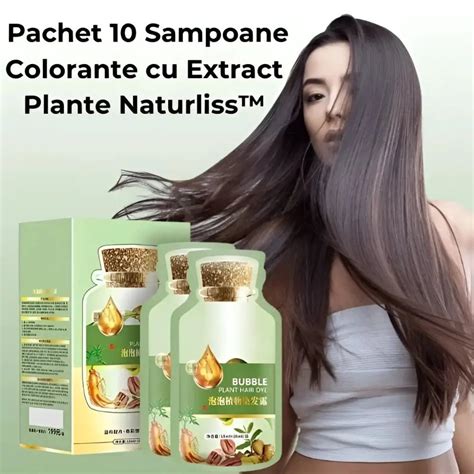 Pachet 10 Sampoane Colorante Cu Extract Plante Pandera