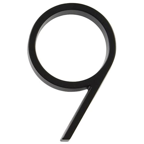 Shop The Hillman Group 5 In Black House Number Number 9 At