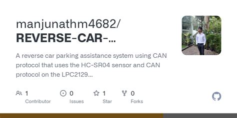 Github Manjunathm4682reverse Car Parking Assistance Using Can A
