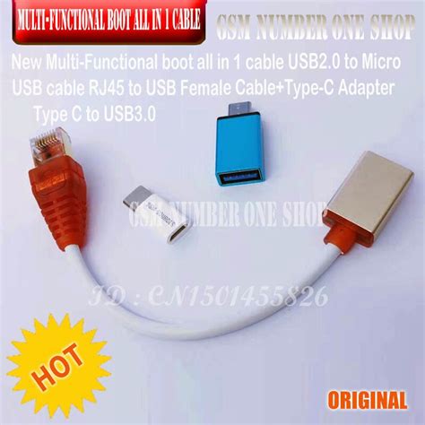 Micro USB RJ Multifunction Boot All In Cable F Grandado