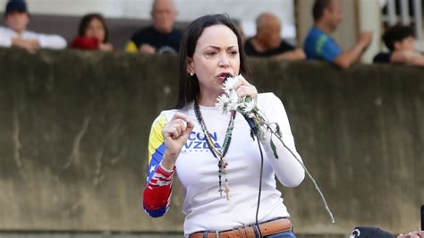 Todo Va A Estar Bien La Enigmática Foto Que Publicó Maria Corina Machado En Medio De