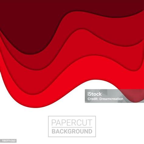 3d 추상 배경 및 종이 컷 모양 벡터 일러스트레이션 3차원 형태에 대한 스톡 벡터 아트 및 기타 이미지 3차원 형태 개념 개념과 주제 Istock