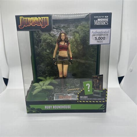 Mcfarlane Toys Movie Maniacs Jumanji Ruby Roundhouse 6 Posed Figure