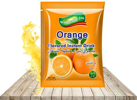 Orange Flavored Instant Fruit Drink Juice Powder C Ry001 Wonderful