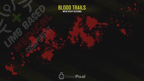 limb based medical component with animated medical items