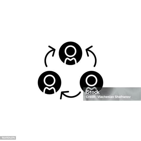 종속 블랙 아이콘 개념입니다 종속 평면 벡터 기호 기호 그림입니다 건축물에 대한 스톡 벡터 아트 및 기타 이미지 건축물 경영자 금융 Istock