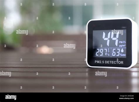 Moderately High Amount Of 2 5 Micron Particulate Matter Air Pollution Sensor Detect Harmful