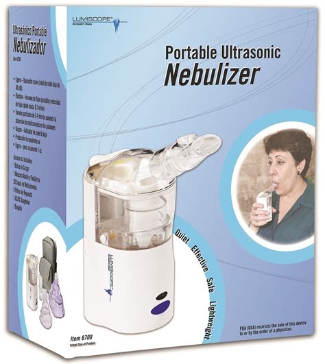 Portable Ultrasonic Nebulizer 6700 Lumiscope
