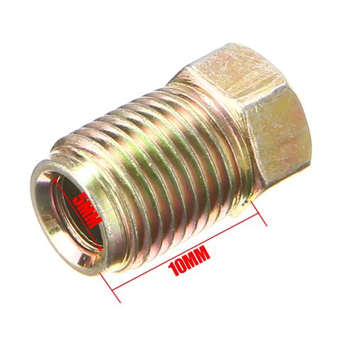 Male Short Brake Pipe Screw Nuts Baosheng Precision Tube Coltd