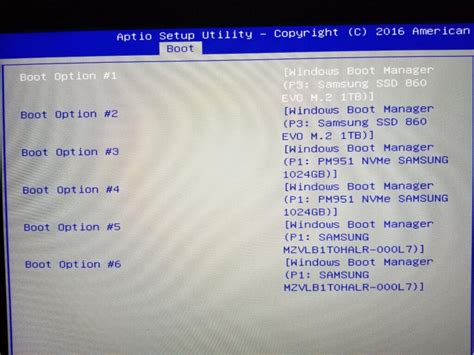 What Is Uefi Boot Order