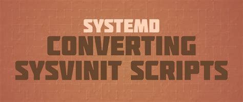 systemd unit file basics fedora magazine