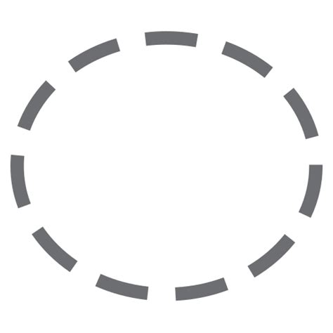 Ellipse Form Imaging Select Selection Tool Icon
