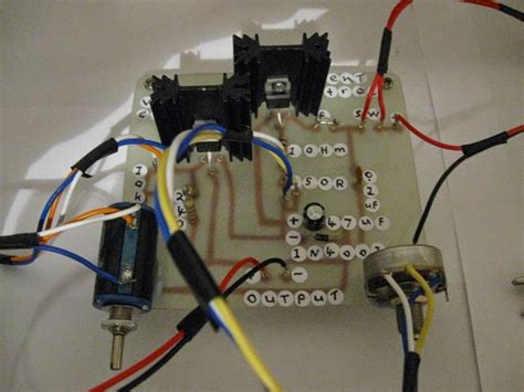 How To Use LM For Making A Variable Power Supply Circuit Homemade Circuit Projects