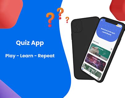 Quiz App UI Projects Photos Videos Logos Illustrations And