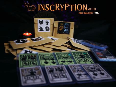 Inscryption Card Game Act 2 Starter Pack 200 Cards And 200 Sleeves 2 Mycologists Pc Game