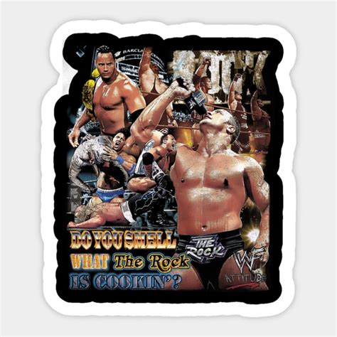 The Rock Do You Smell What The Rock Is Cookin The Rock Sticker