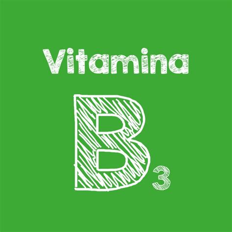 Vitamina B3 Niacina Lasă Mă Să Fiu Sănătos