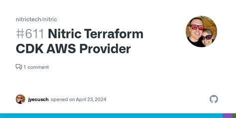 nitric terraform cdk aws provider · issue 611 · nitrictech nitric · github