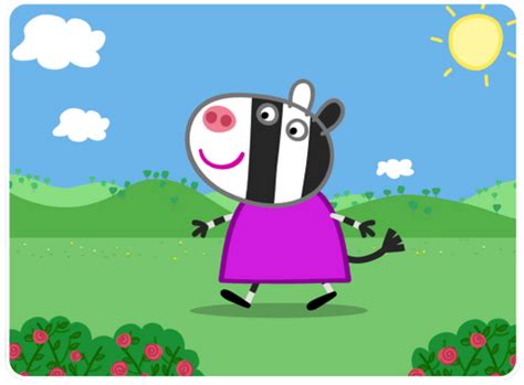 Zoë Zebra Peppa Pig World