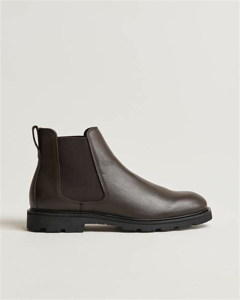Ps Paul Smith Cedric Leather Chelsea Boot Black Careofcarl Dk