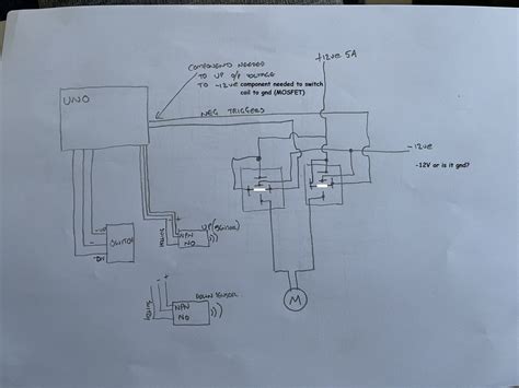 proximity sensors neg output triggering a reverse polarity relay