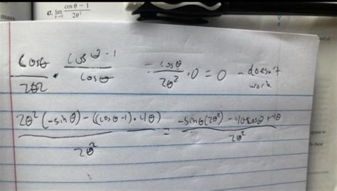 [grade 11 Calculus] Why Does The Top Part Now Work And How Do I Finish Solving This I Did A