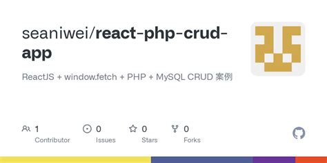 Github Seaniweireact Php Crud App Reactjs Windowfetch Php