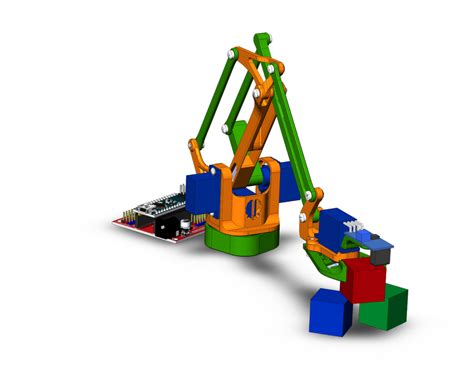 Arduino Based Manipulator Kit “roboarm” Minibot