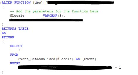 Sql Server Table Valued Functions Mixing Up Columns Stack Overflow