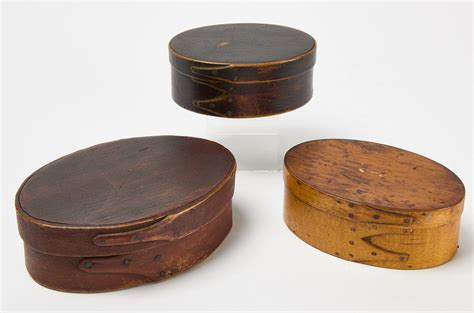 Two Shaker Boxes And Fingered Box Sold At Auction On 23rd October