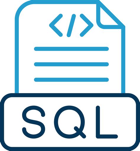 Sql File Vector Icon Design 21240637 Vector Art At Vecteezy