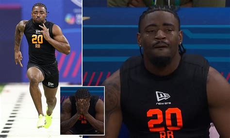 Nfl Draft Prospect Mike Washington Jr Breaks Down In Tears After