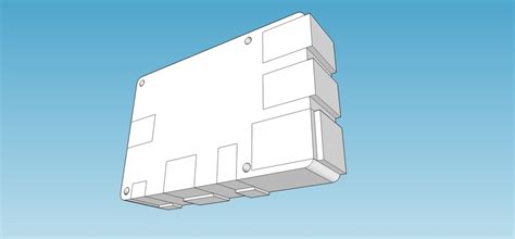 Free 3d File Basic Raspberry Pi 3 Boxed Dimensions 📦・3d Print Design To